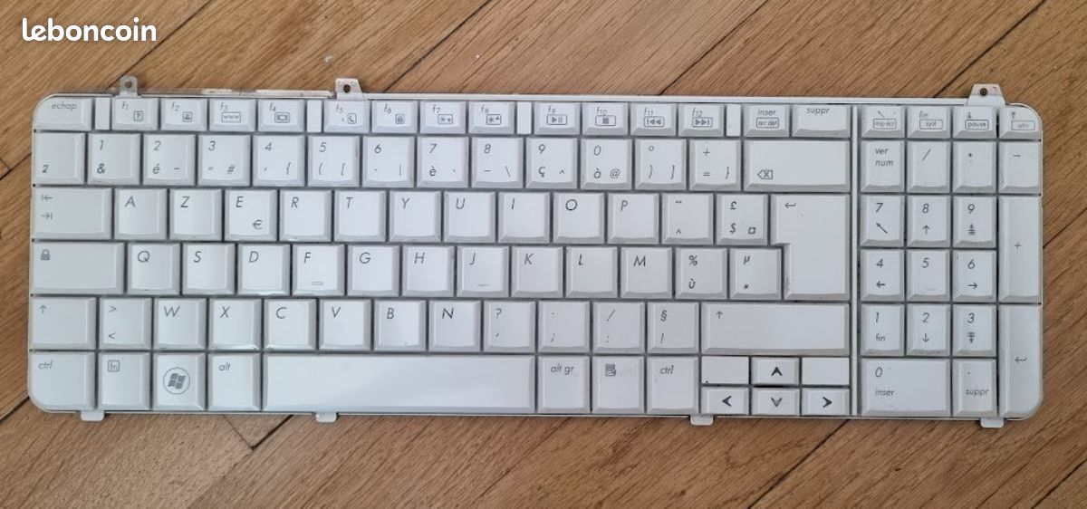 Clavier AZERTY PC portable HP dv6 - Accessoires informatique