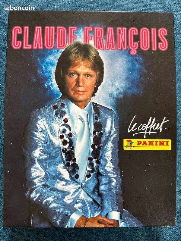 Coffret Panini vintage album (complet) + best of 3 CD Claude François ...