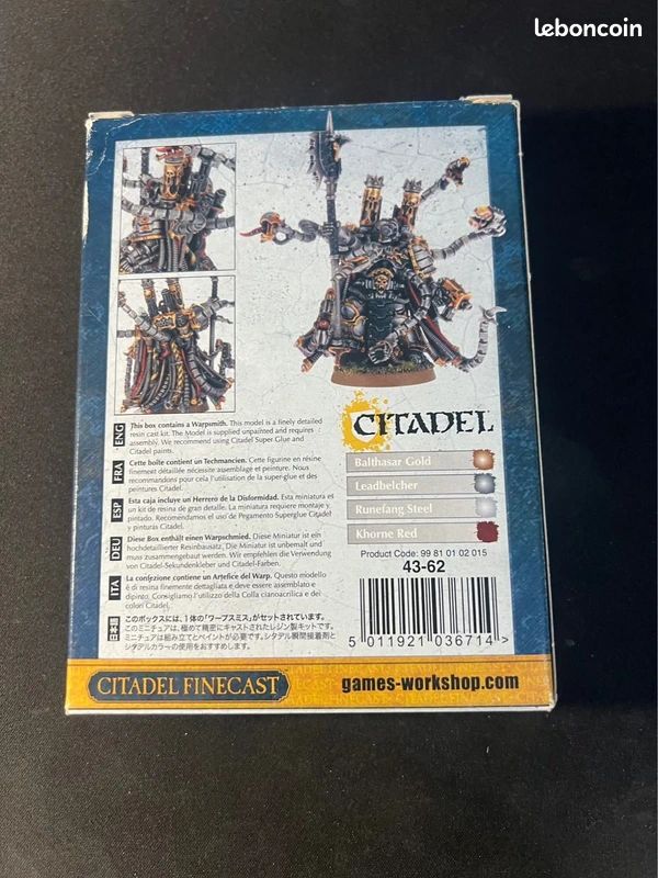 Warhammer 40k Chaos Space Marine Warpsmith - Modélisme