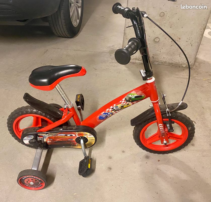 Vélo 12" Garçon Licence "Cars" - Vélos