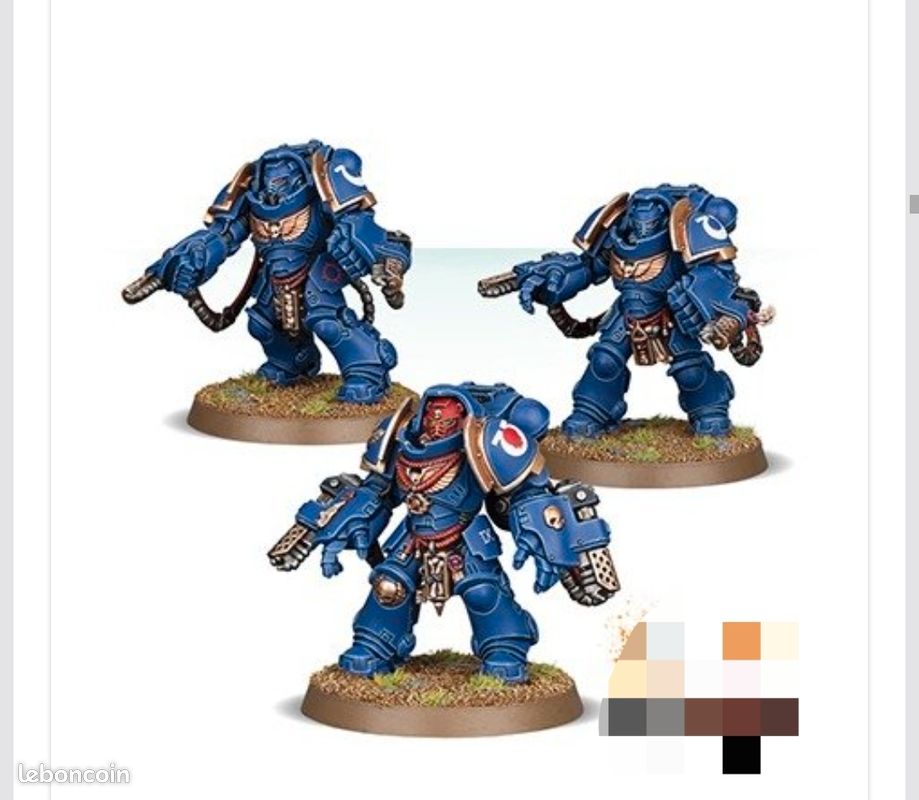 Warhammer 40k - Space Marines - Aggressor Squad - Modélisme