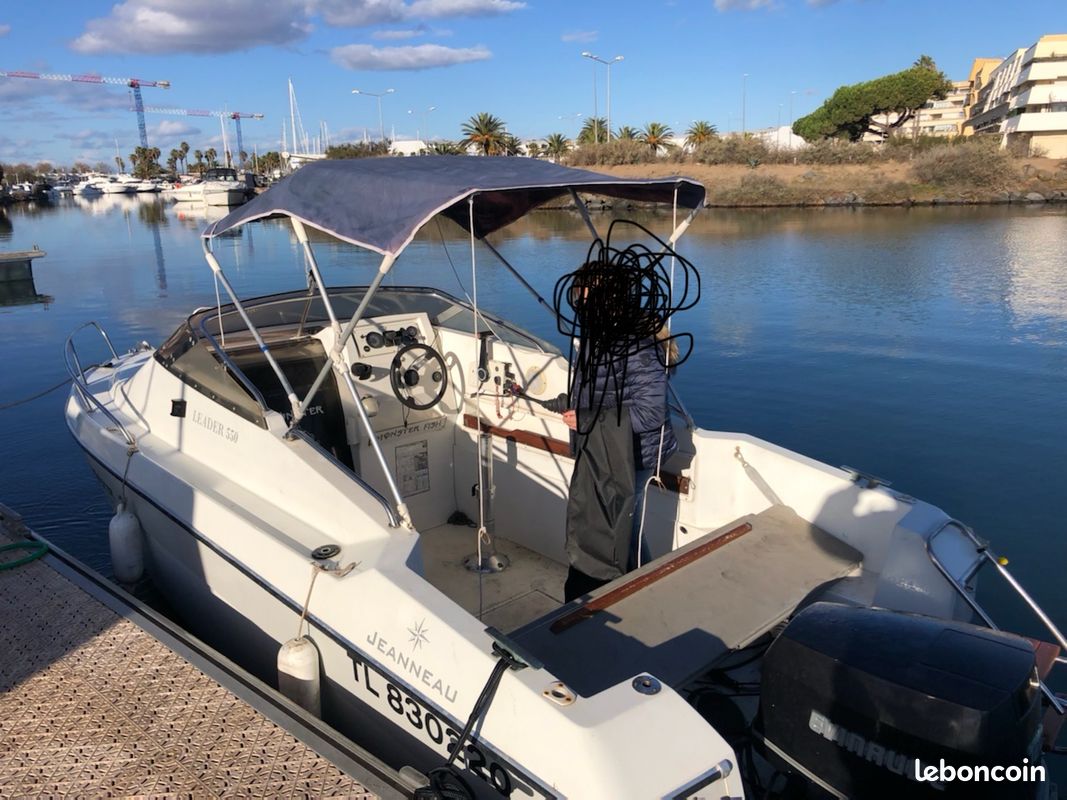 Vend bateau jeanneau leader 550 - Nautisme