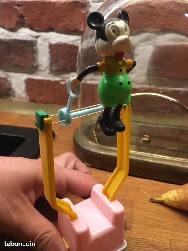 Walt Disney Mickey acrobate élastique vintage - Jeux & Jouets