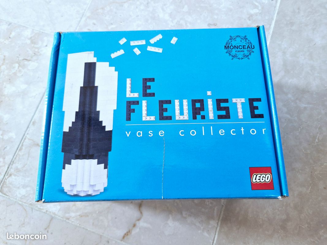 Vase collector NEUF Lego Le Fleuriste x Monceau Fleurs édition limitée ...