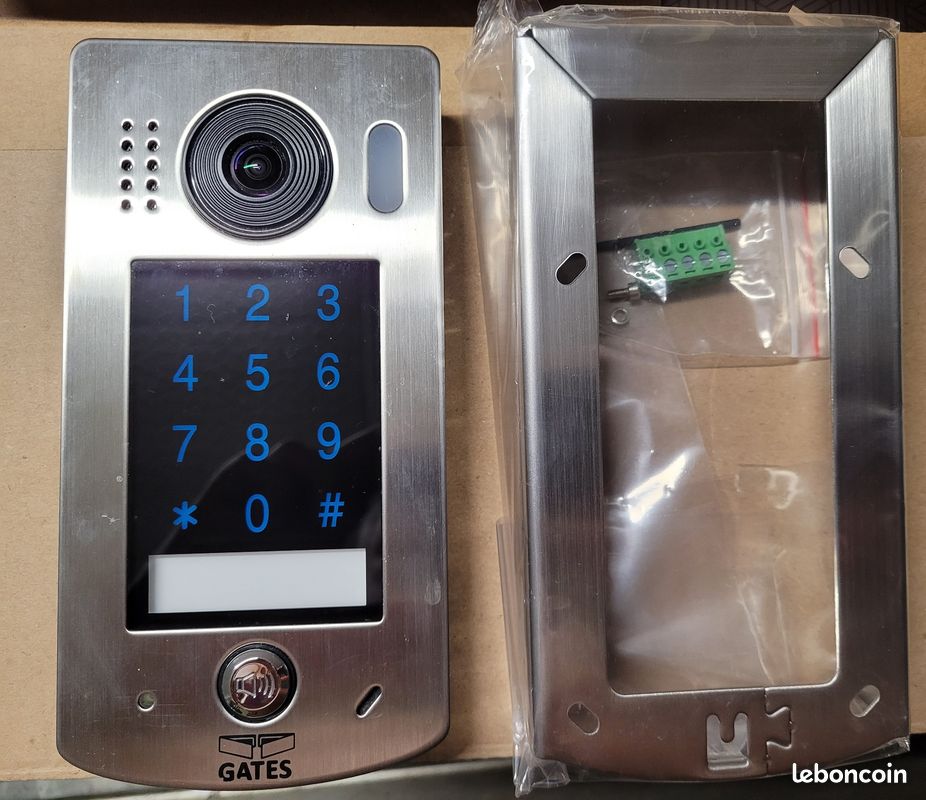 Gates - Portier vidéo Mini Crystalia - 2Easy - Bricolage