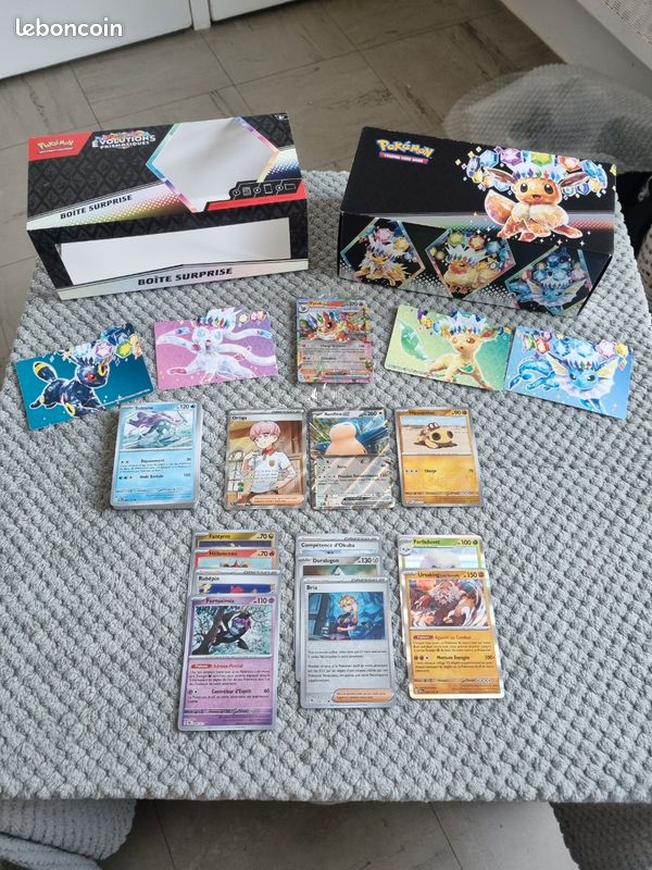 Gros lot cartes + accessoires pokémon - Collection