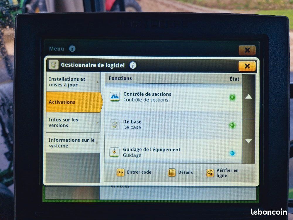 John Deere 6R195 - DIRECTDRIVE50 - FREINS PNEUM - - Tracteurs