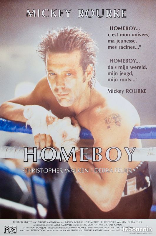 Homeboy, Affiche de Film Originale, 40x60 cm - Collection
