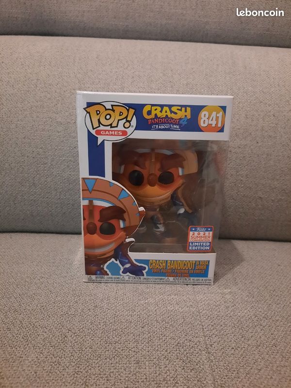 Figurine POP Crash bandicoot 841 - Collection