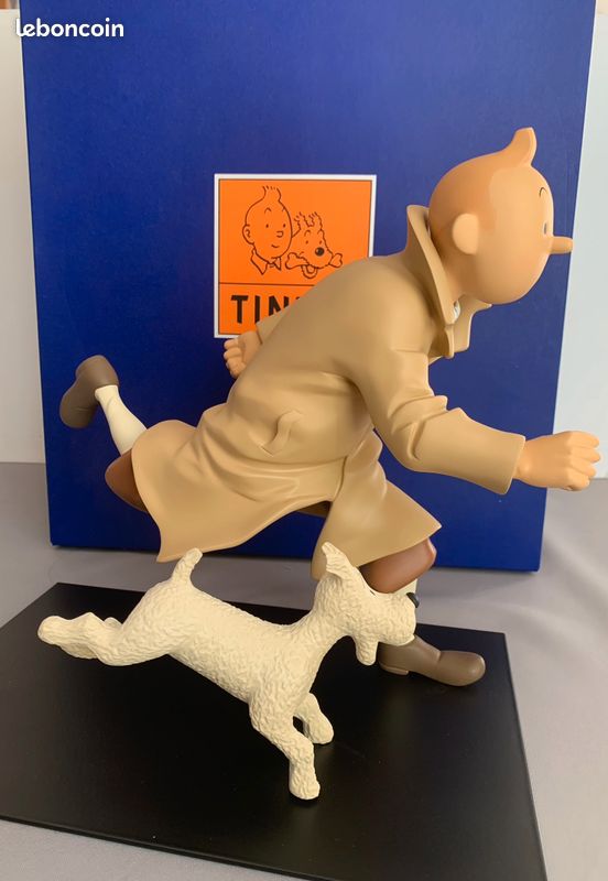 Tintin et Milou running Leblon Delienne - Collection