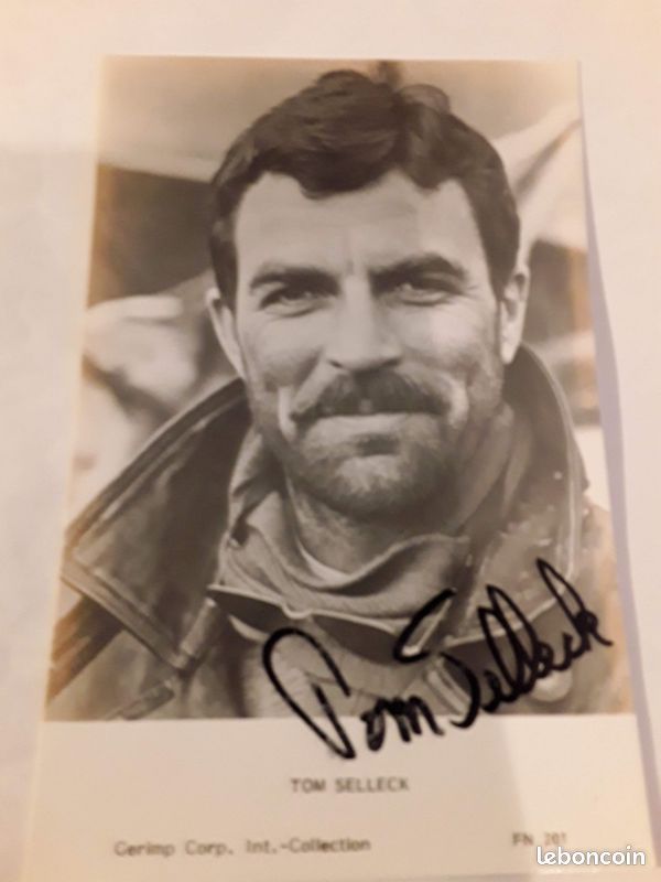 Autographe Tom Selleck - Collection