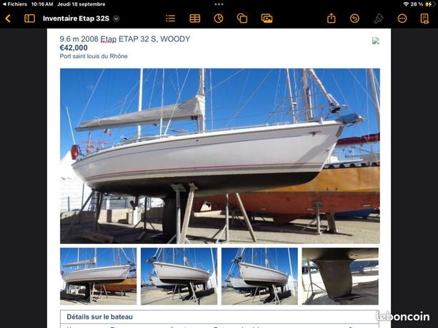 Etap d'occasion - Nautisme - leboncoin