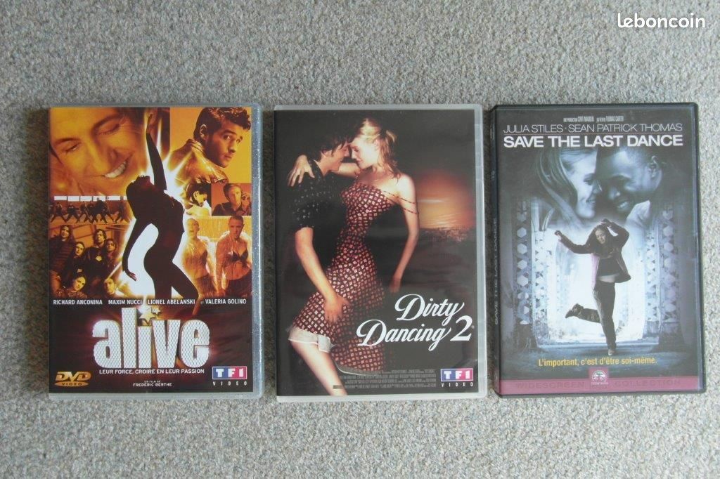 Lot de 3 DVD de danse - DVD - Films