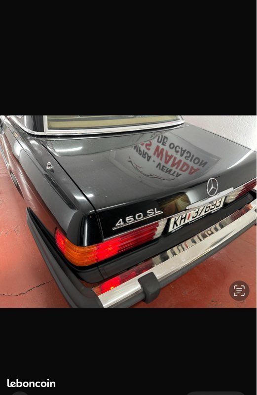 Je vend Mercedes 450 SL - Voitures