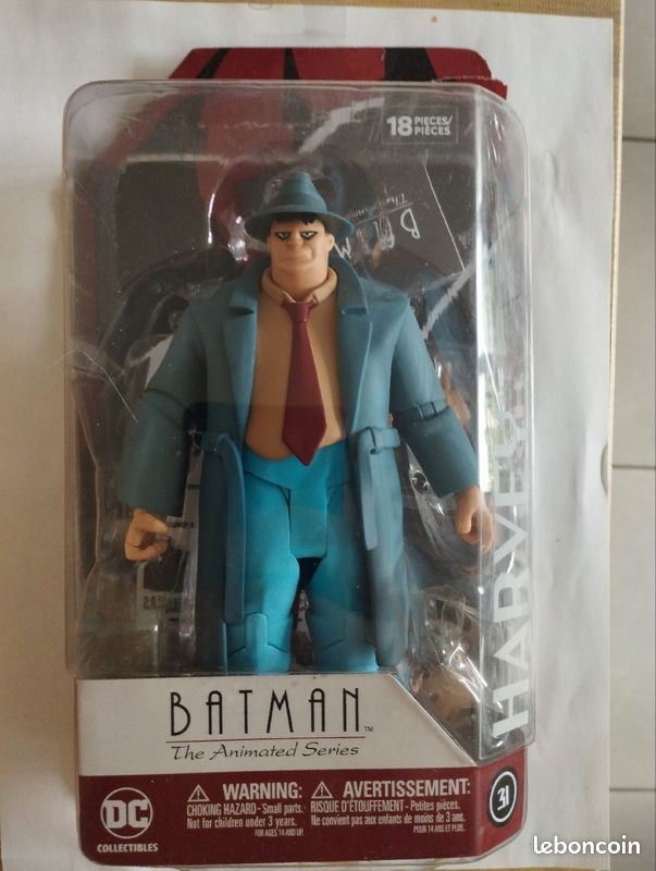 Figurine Harvey Bullock DC Collectibles Batman The animated series ...