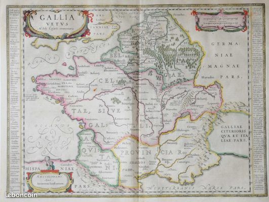 Carte de france 1640 - Collection