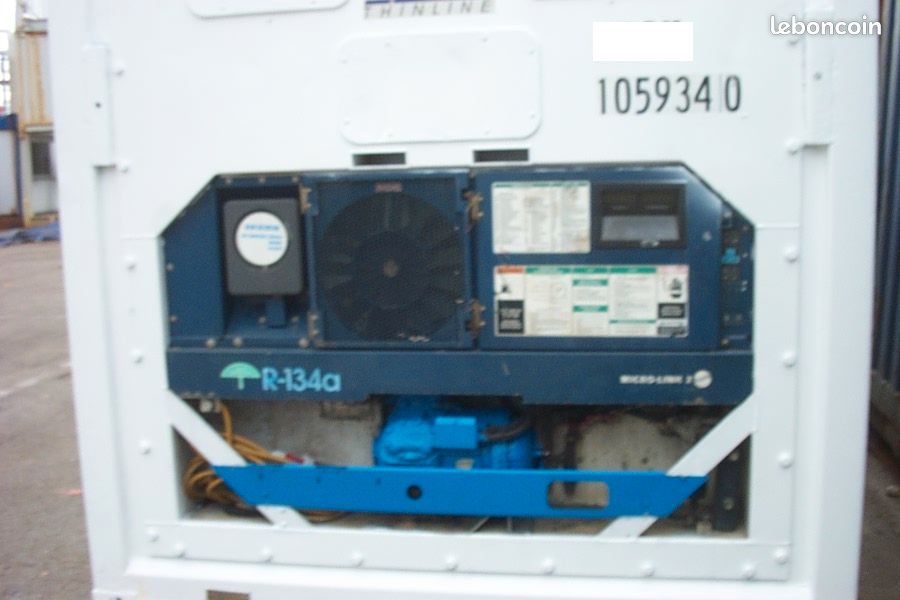 Conteneur reefer - BTP - Chantier gros-oeuvre