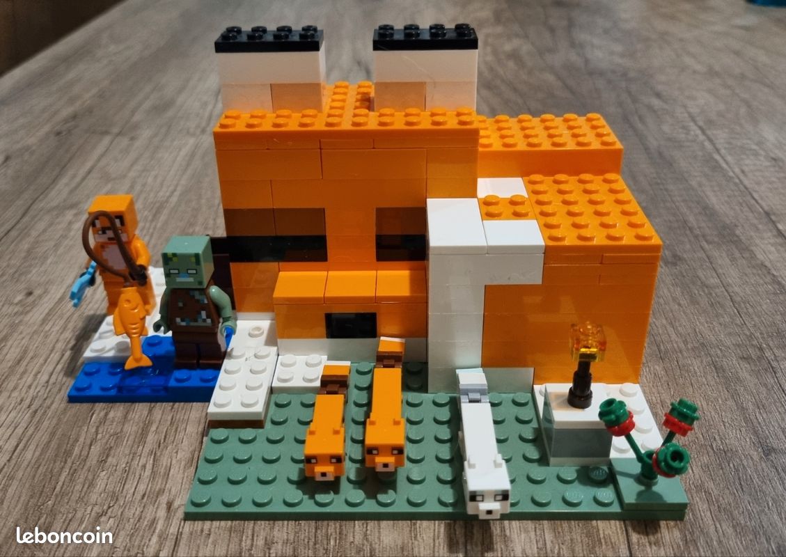 Lego Minecraft "Refuge renard" - Jeux & Jouets