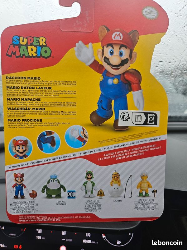 Figurine super mario chat. Neuf - Jeux & Jouets