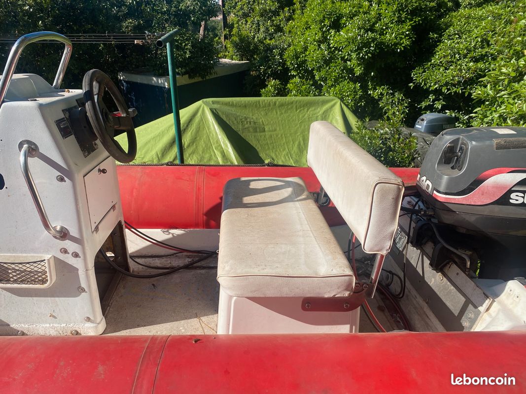 Zodiac pro 470 + remorque mecanorem - Nautisme