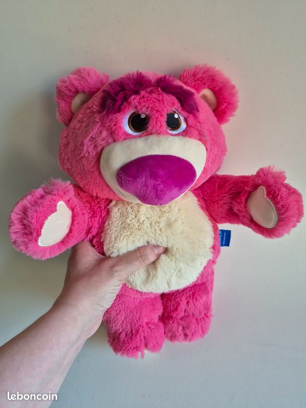 Peluche sonore de l'ours Lotso de Toy Story - Jeux & Jouets
