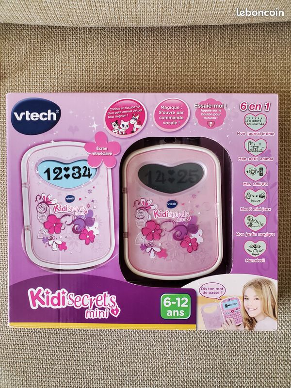 Mini journal Kidi secrets VTech 6-12 ans - Jeux & Jouets