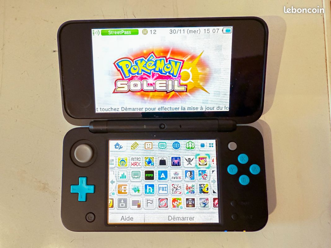 New Nintendo 2DS XL + 25 jeux + carte 128 Go – Pack complet – Parfait ...