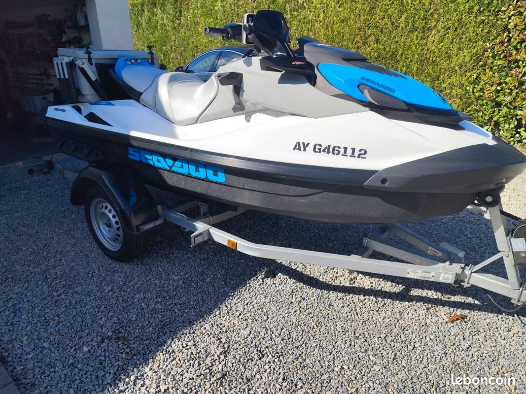 Jet ski seadoo fish pro+ remorque - Nautisme