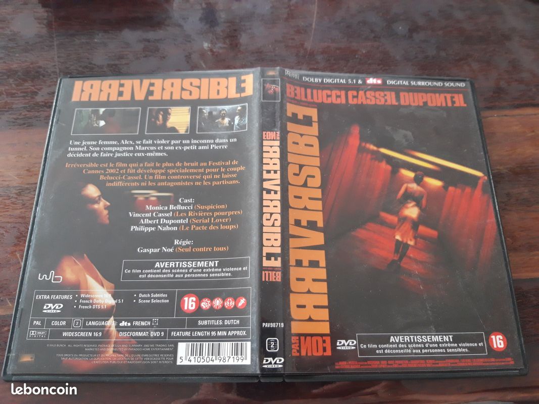 DVD irréversible - DVD - Films