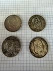 4 pièces argent 5 lires Victor Emmanuel II - Collection
