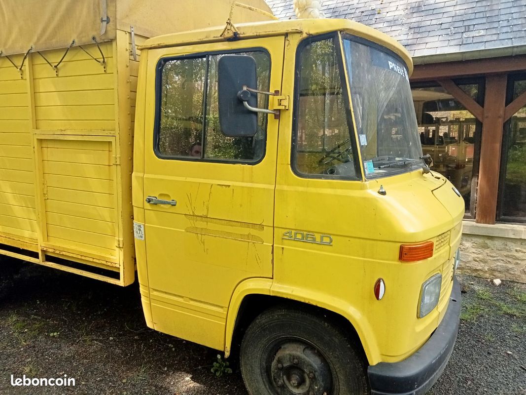 Fourgon mercedes 406d - Utilitaires