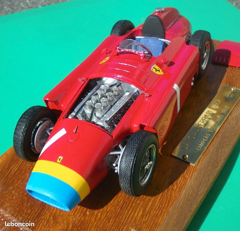 Rare kit résine d'une Ferrari D50 de 1956 de Fernando Pinto au 1/24 ...
