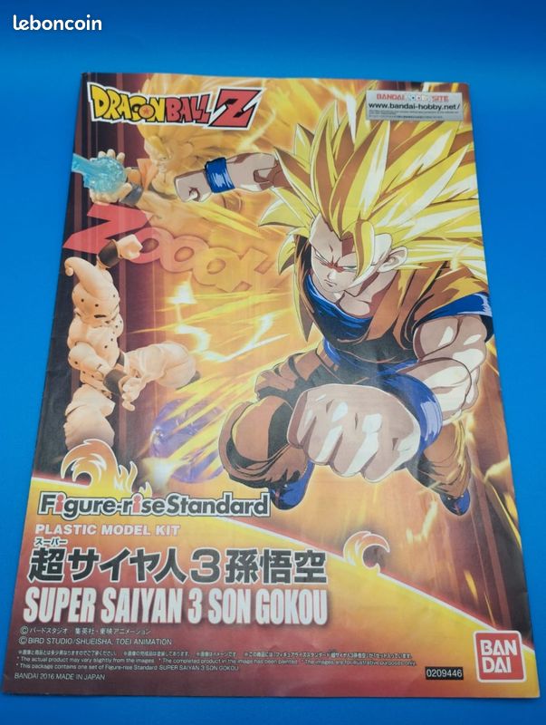 Livret Figure Rise Son Goku SSJ3 Yestoyday - Jeux & Jouets