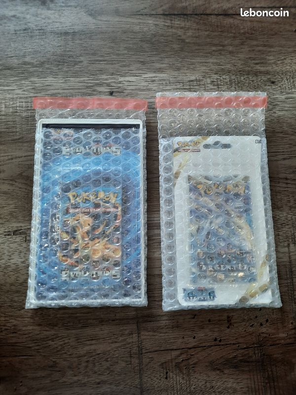 Pokemon protection booster blister, tripack : épée et bouclier, soleil et lune, xy évolutions ...