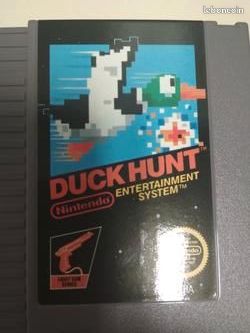 Jeux Nintendo Nes DUCK HUNT pal fr complet notice + carte club Nintendo ...