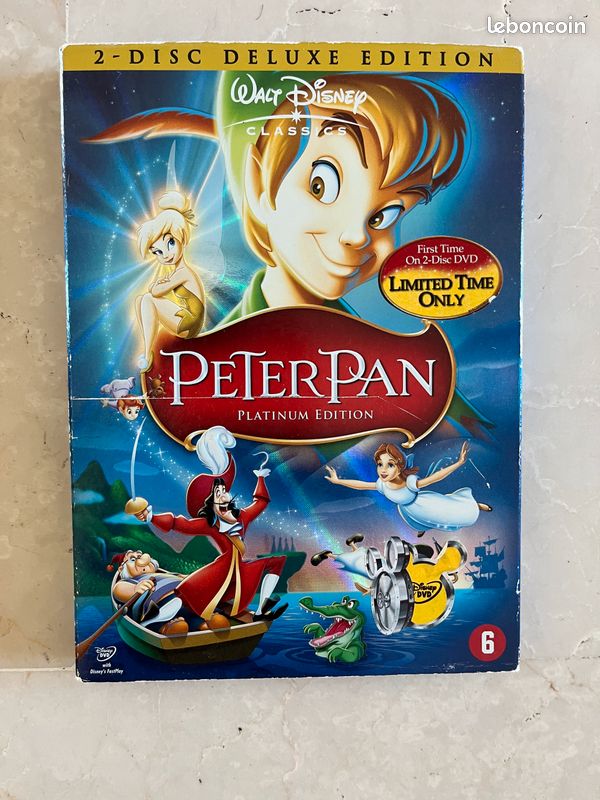 Double DVD Disney, Platinum Edition, Peter Pan - DVD - Films