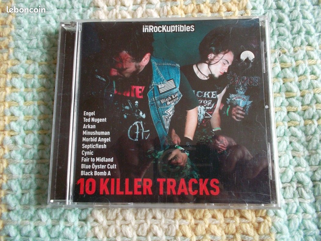 Cd 10 Killer Tracks - Compilation Les Inrockuptibles - CD - Musique