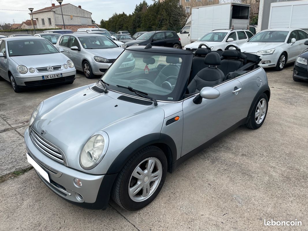 Mini one 1.6l 16v 90cv pack cooper cabriolet 187mkm - Voitures