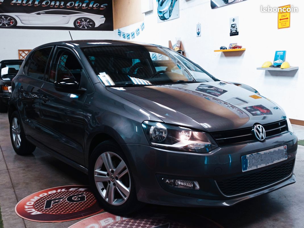 Vw polo tdi 90ch match / 1ère main / carte grise offerte - Voitures