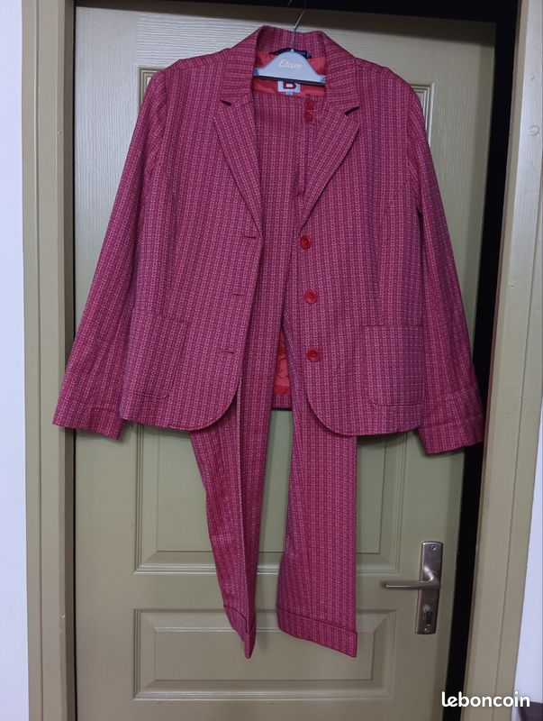 Tailleur veste pantalon T 42 Bensimon - Vêtements