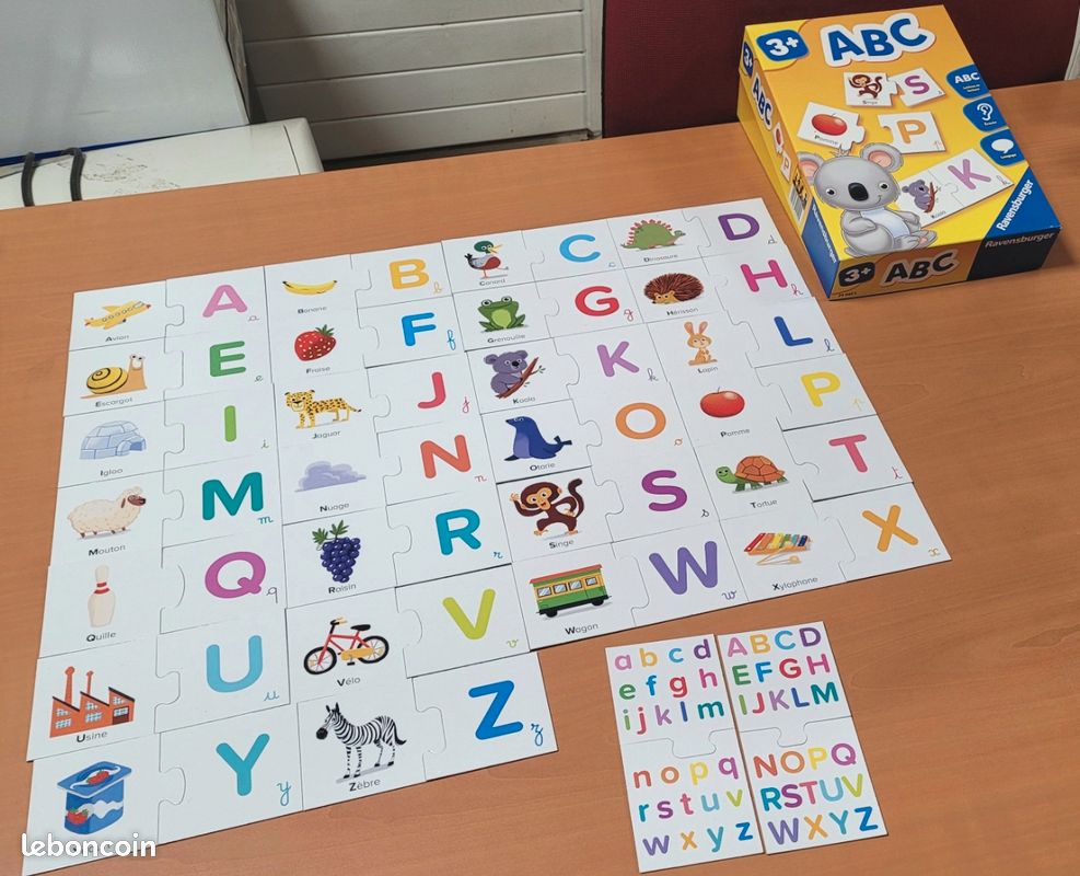 Jeu éducatif A B C 3 ans et + - Jeux & Jouets