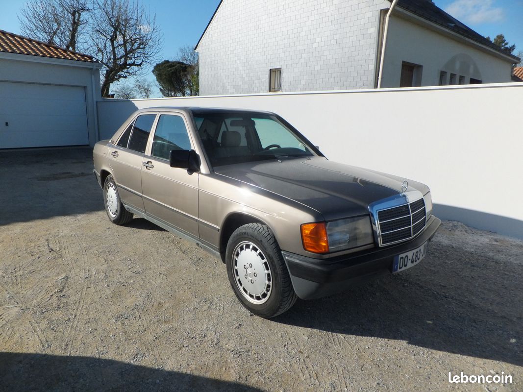Mercedes 190d 2.5d automatique 79000kms - Voitures