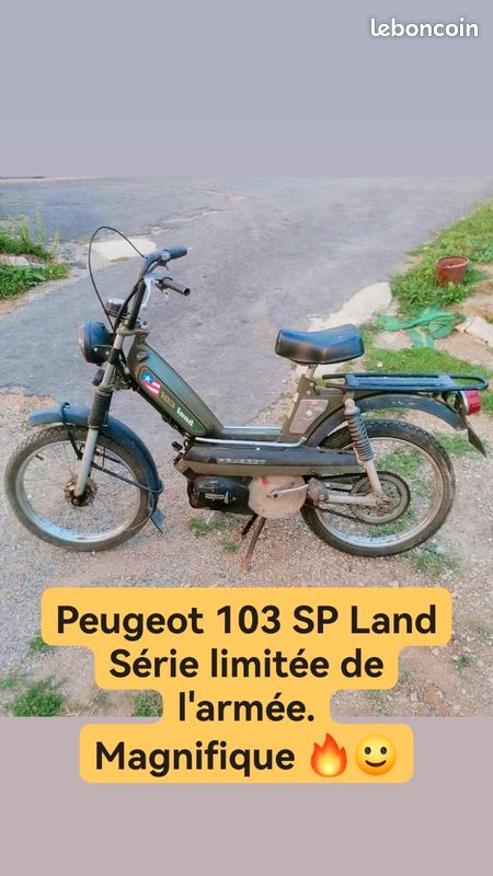 Peugeot 103 SP Land origine - Motos