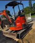Mini pelle hitachi 2t6 - BTP - Chantier gros-oeuvre