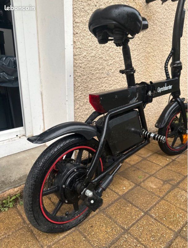 Draisienne pliable et électrique Gyroboarder - Vélos