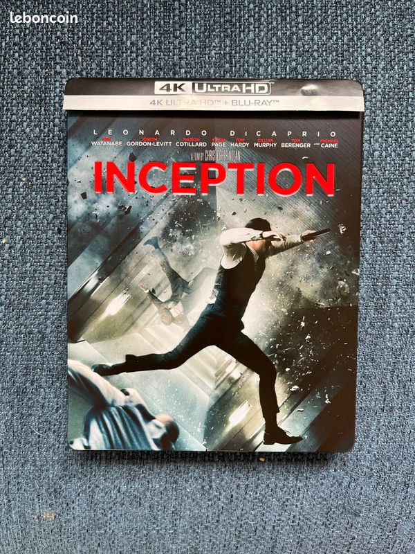 Combo blue ray 4k steelbook inception - DVD - Films