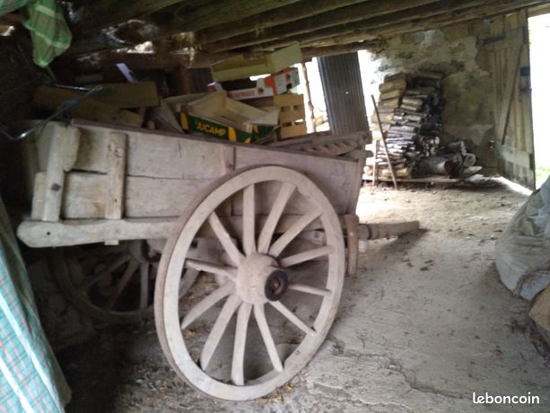 Charette bois d'occasion - Collection - leboncoin