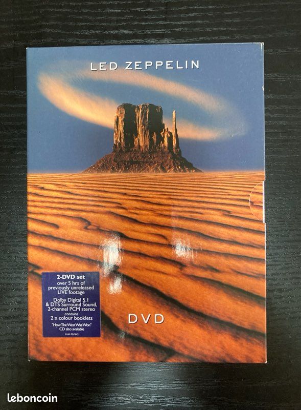 DVD Led Zeppelin - coffret live footage (5h) - DVD - Films