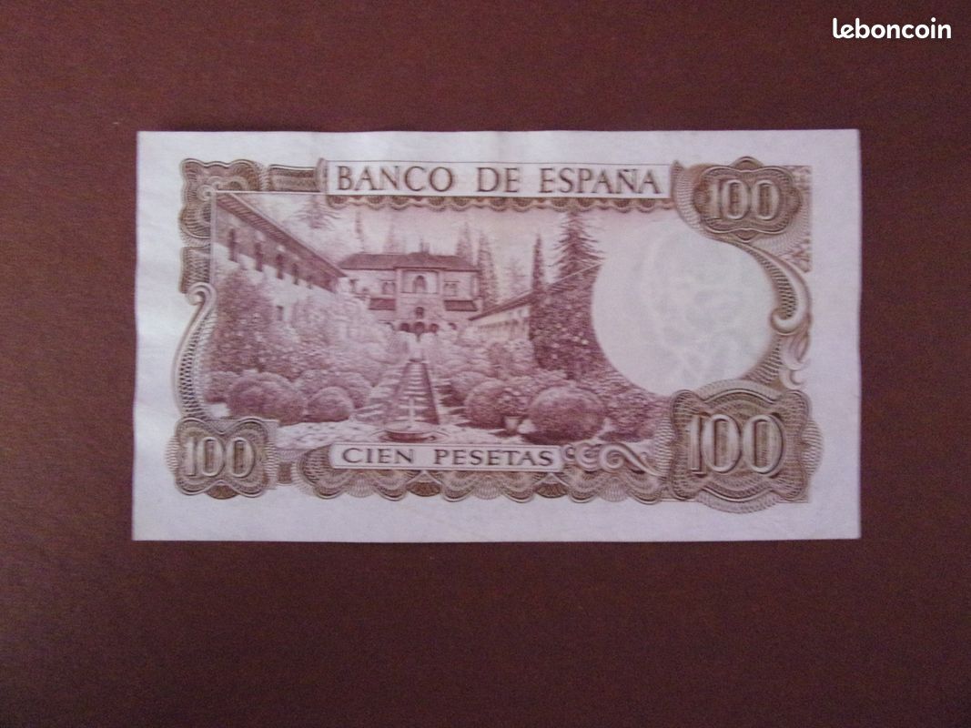 Billet de la banque d'Espagne -- 100 pesetas - Collection