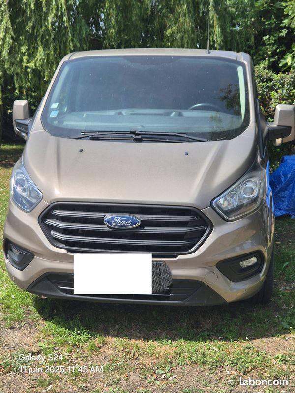Van Ford Transit Custom 3 places amenagé hiver/été AUTONOME - Caravaning